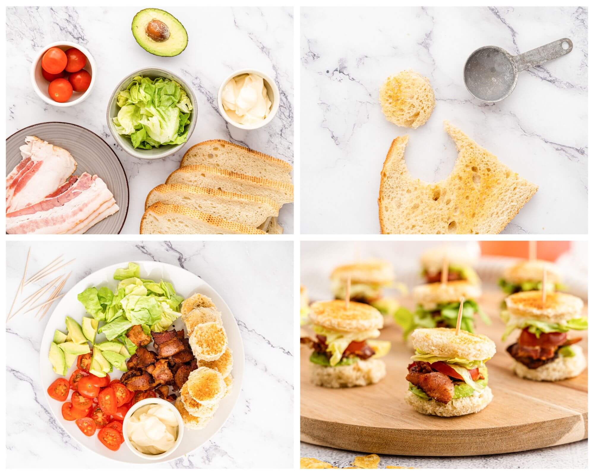 MINI BLT BITES - Party Food Ideas